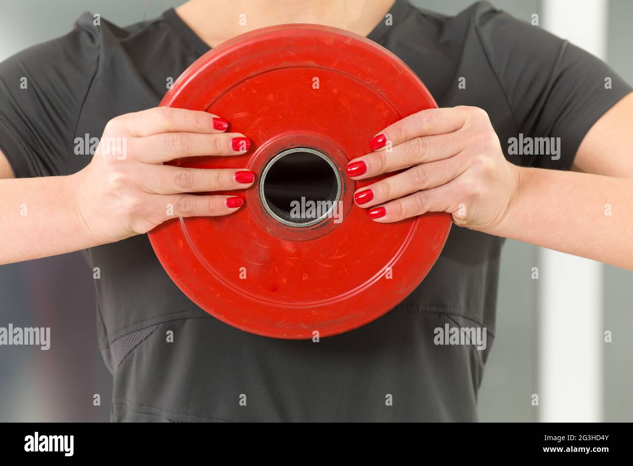 Strong arms girl hi-res stock photography and images - Alamy