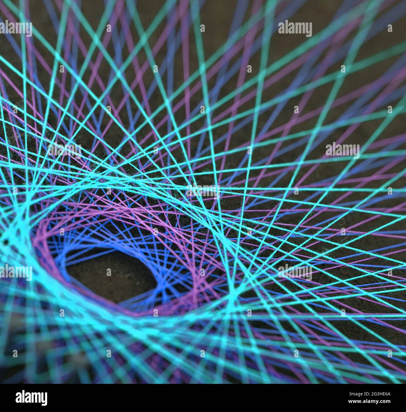 Display of colorful threads Stock Photo - Alamy