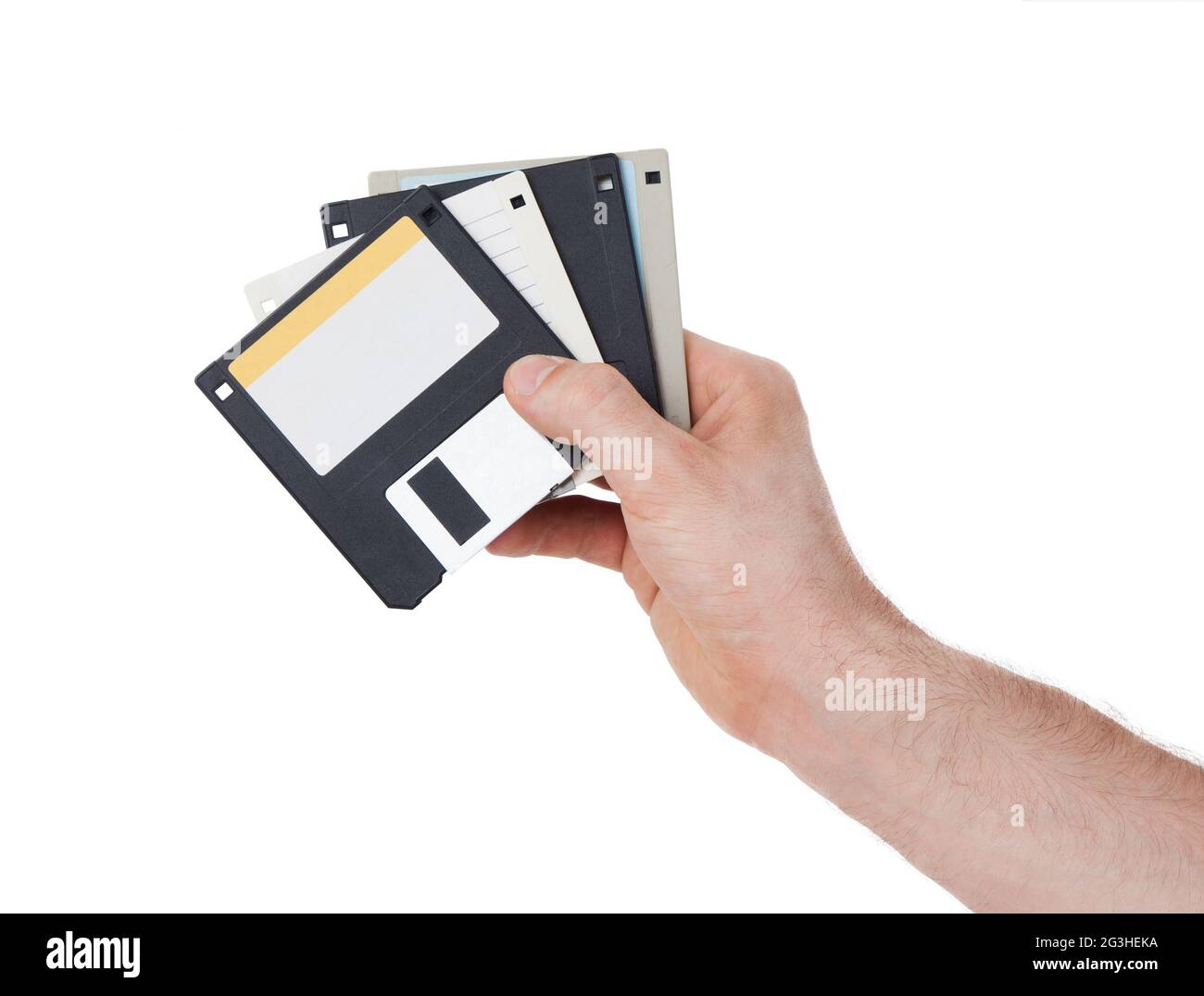 Floppy disk, data storage support Stock Photo - Alamy