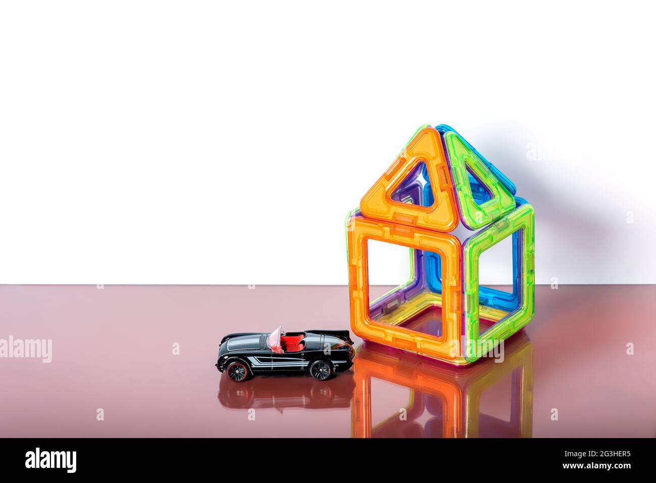 children's magnetic designer for development of motor skills, thinking ...