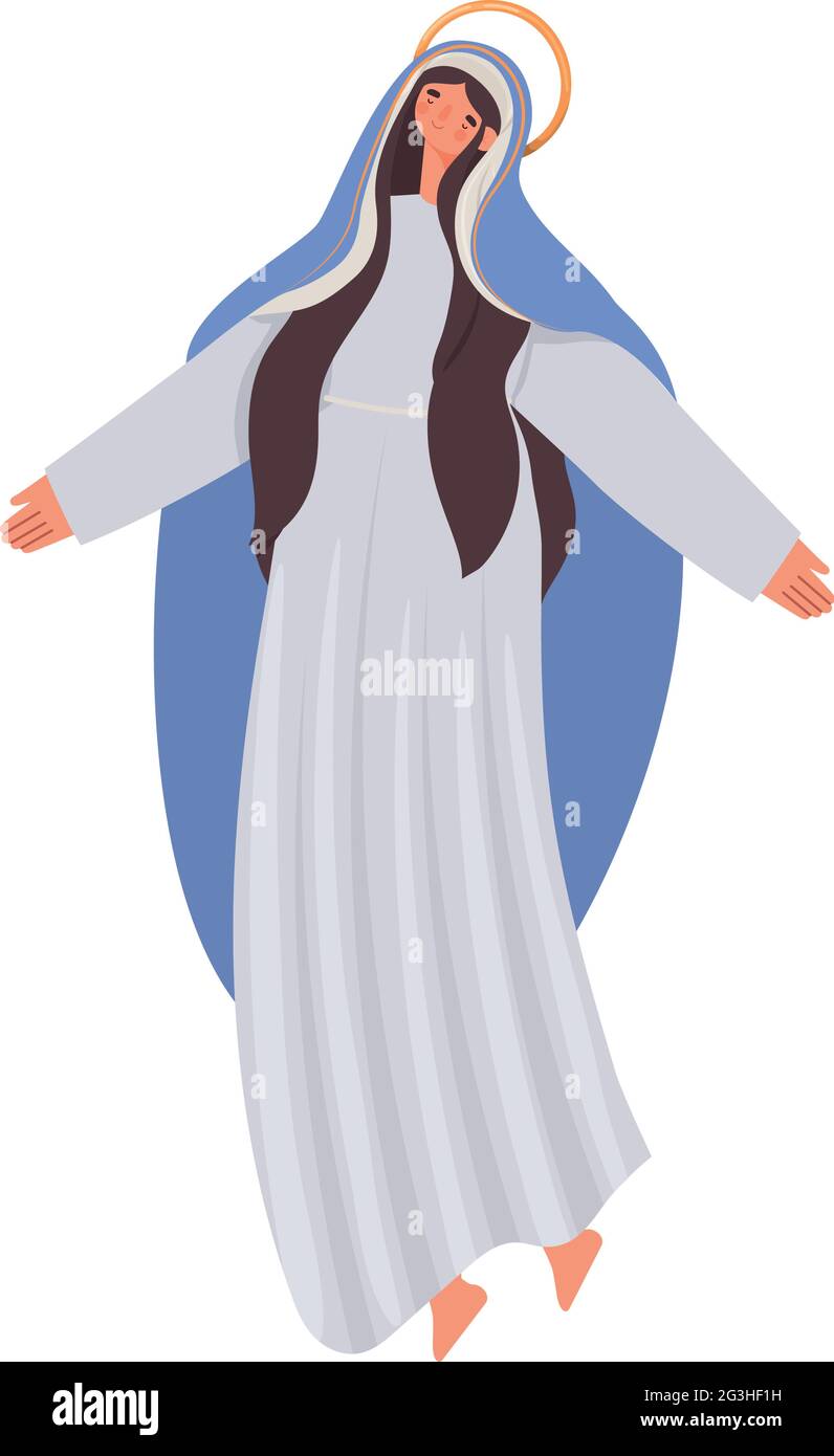 design of virgin mary Stock Vector Image & Art - Alamy