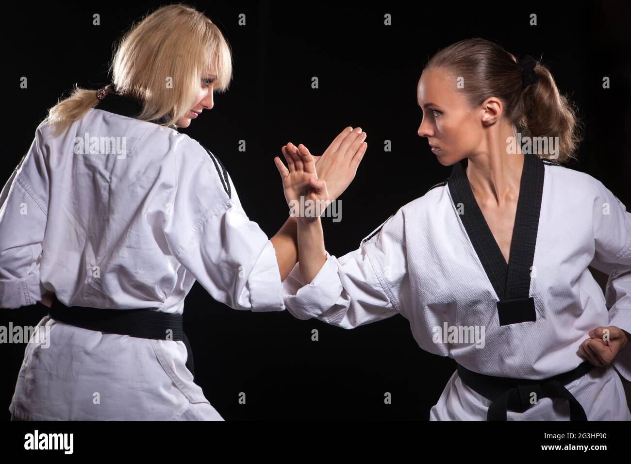 Fighters Pose High Resolution Stock Photography and Images - Alamy