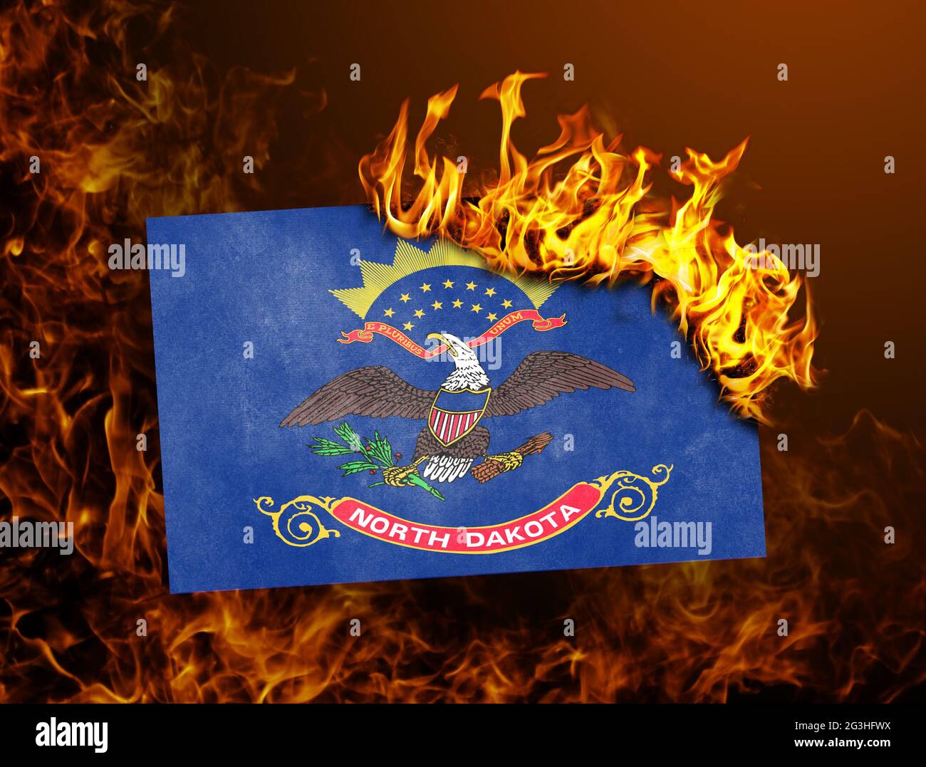 Fire danger dakota hi-res stock photography and images - Alamy