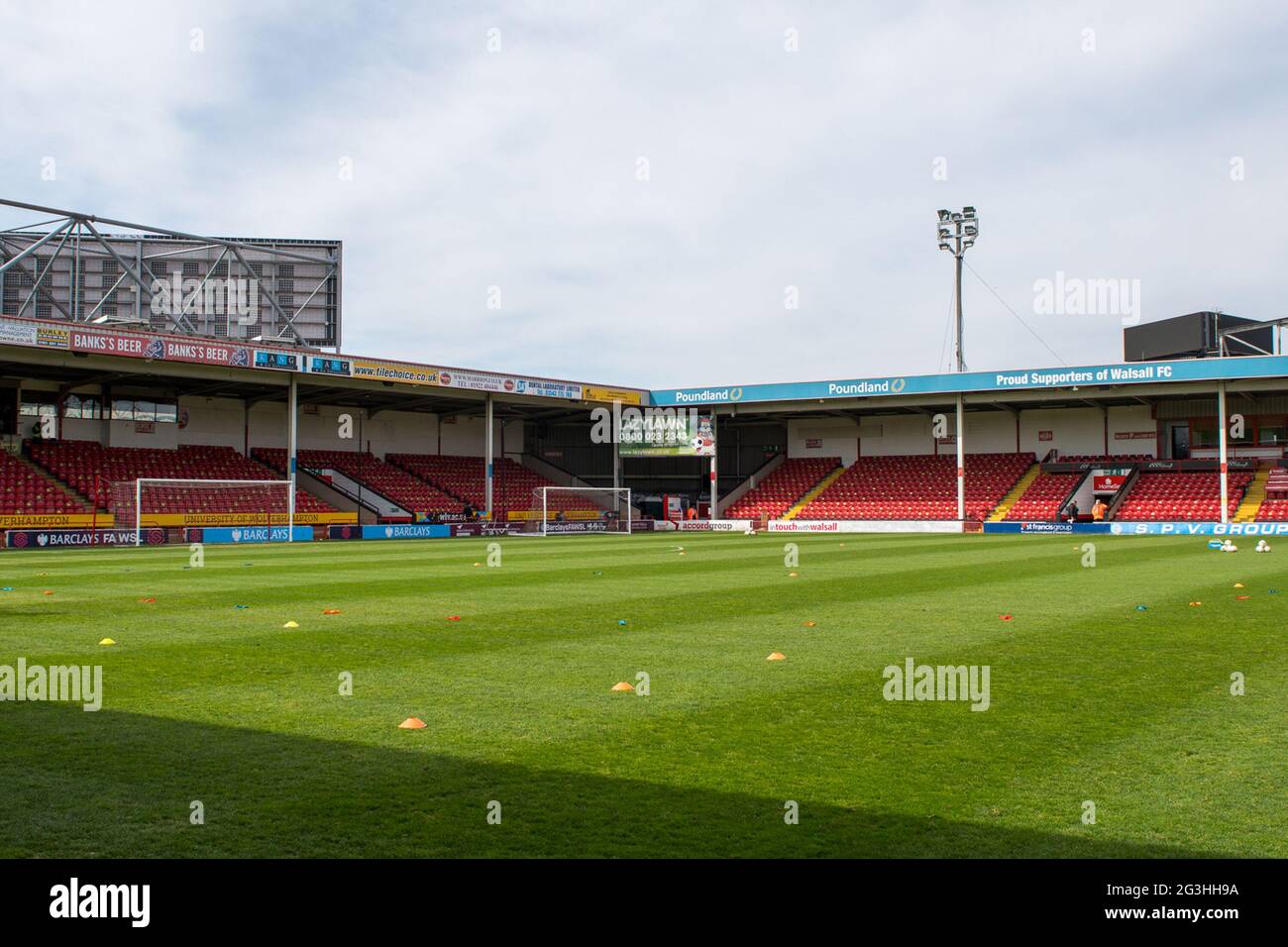 Walsall, England 24 April 2021. Barclays FA Women's Super League match ...