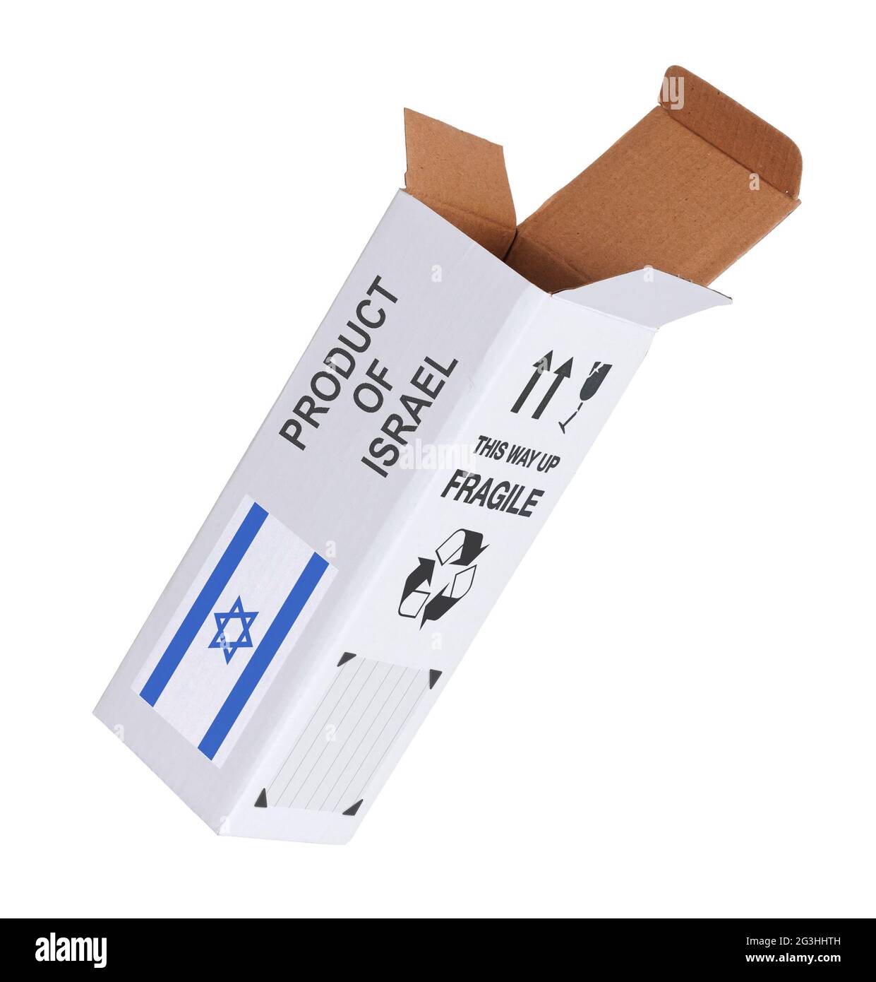 Concept of export - Product of Israel Stock Photo - Alamy