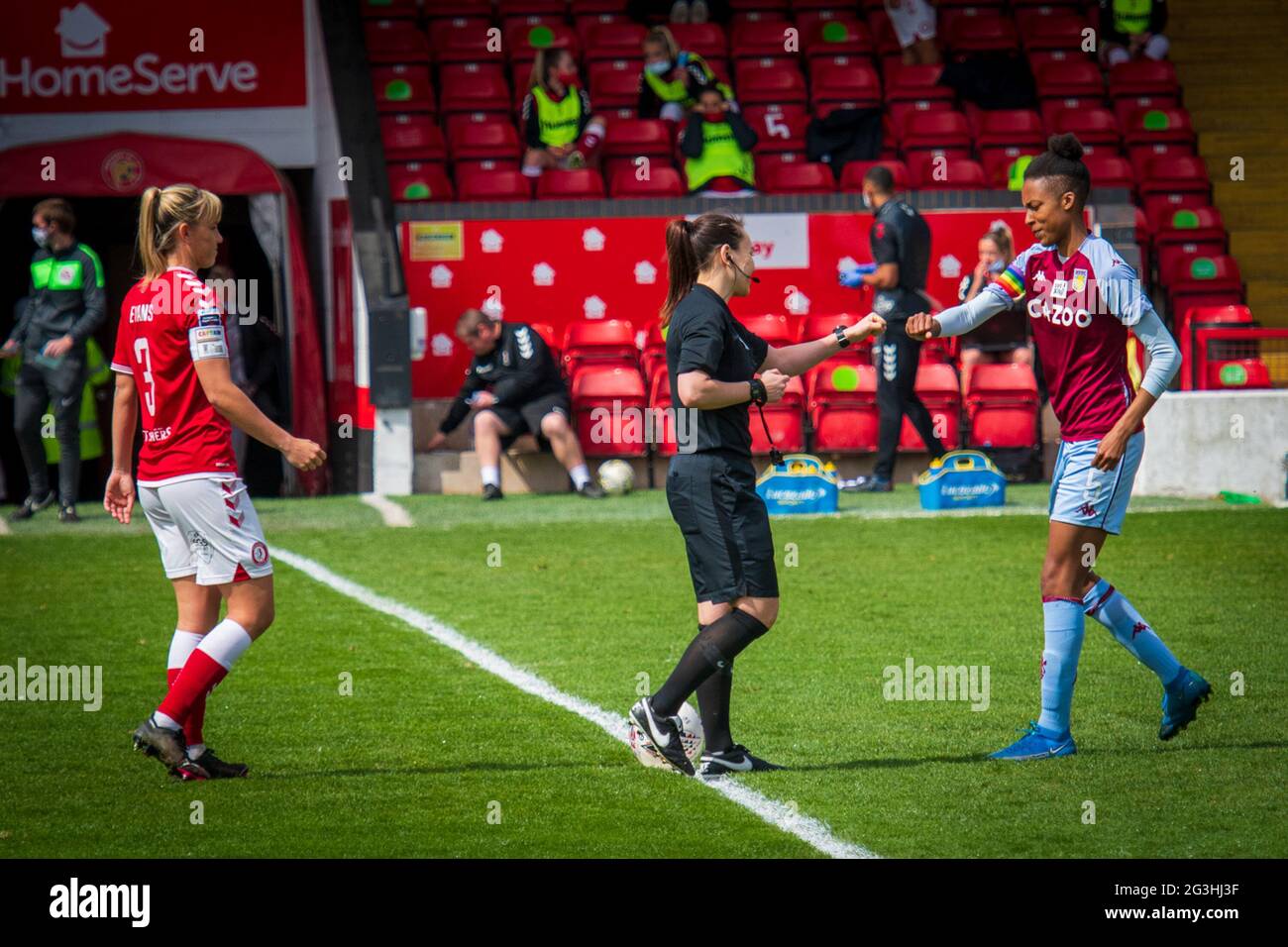 Walsall, England 24 April 2021. Barclays FA Women's Super League match ...