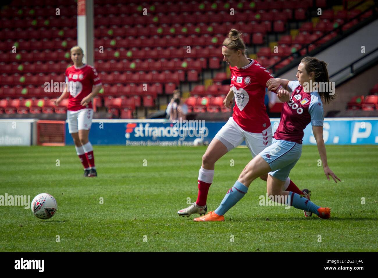 Walsall, England 24 April 2021. Barclays FA Women's Super League match ...