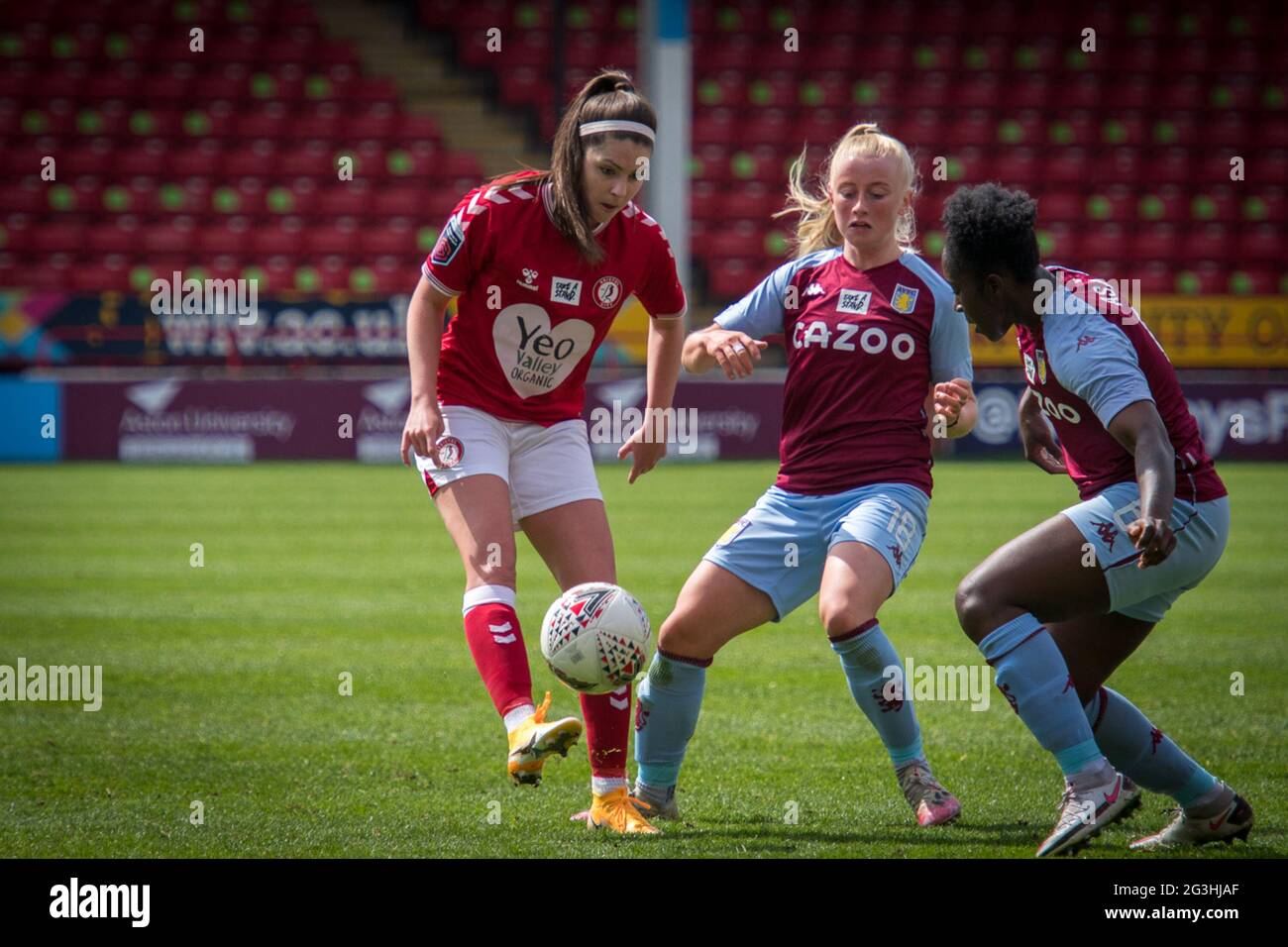 Walsall, England 24 April 2021. Barclays FA Women's Super League match ...