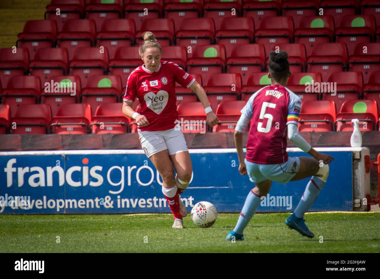 Walsall, England 24 April 2021. Barclays FA Women's Super League match ...