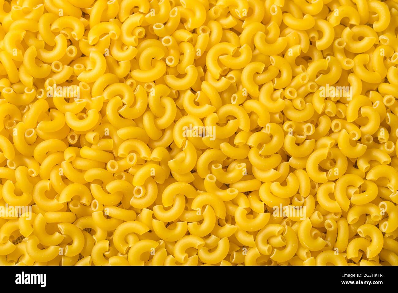 Dry Organic Elbow Macaroni Pasta Ready to Cook Stock Photo - Alamy