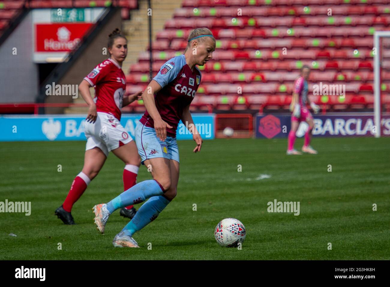 Walsall, England 24 April 2021. Barclays FA Women's Super League match ...