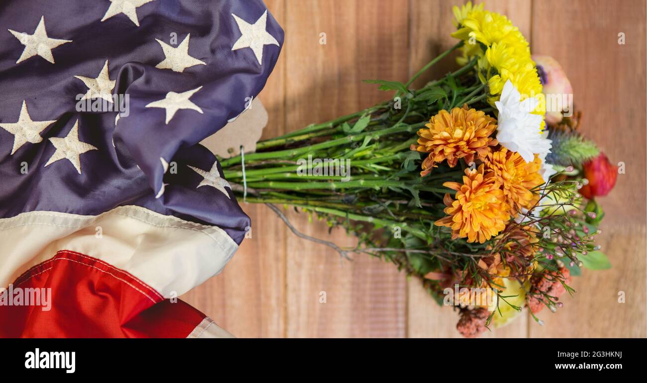 American flag flowers hi-res stock photography and images - Alamy