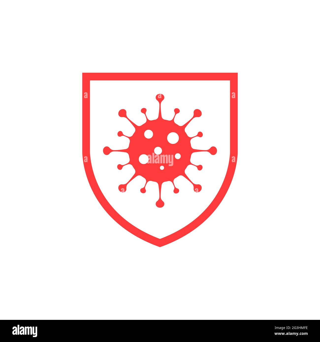 Shield to protect from corona virus Stock Vector Image & Art - Alamy