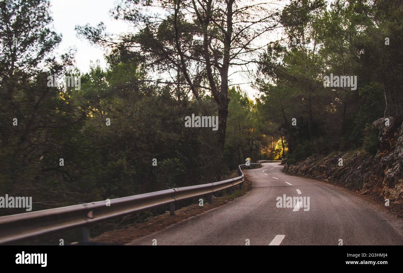 Car golden hour hi-res stock photography and images - Alamy