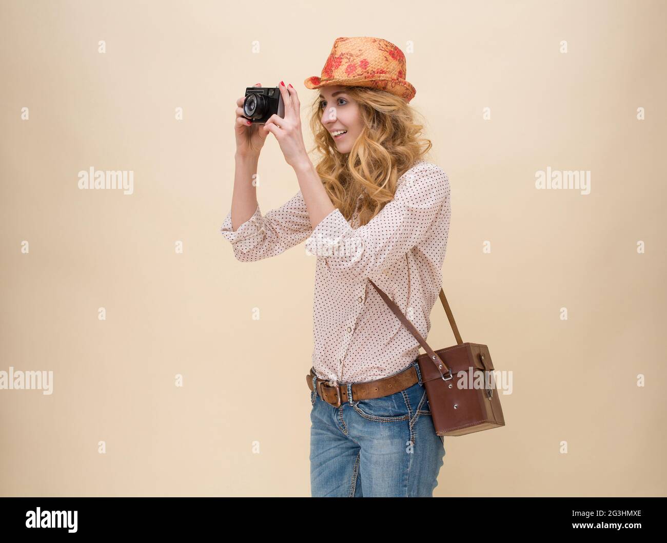 Young personal photographer Stock Photo - Alamy