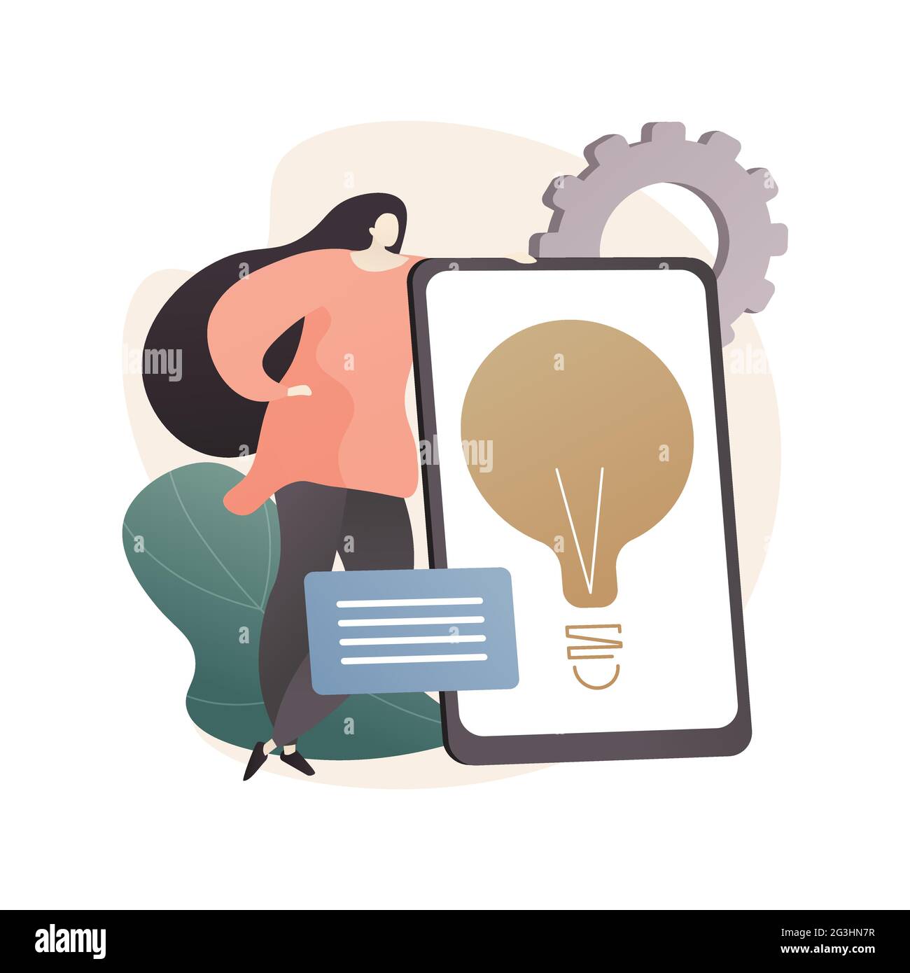 Digital strategy abstract concept vector illustration Stock Vector ...