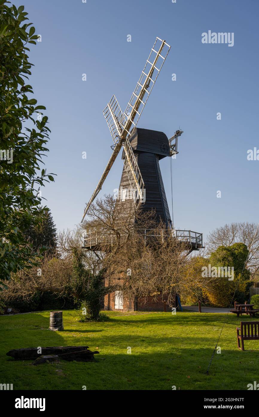Windmill portrait format hi-res stock photography and images - Alamy