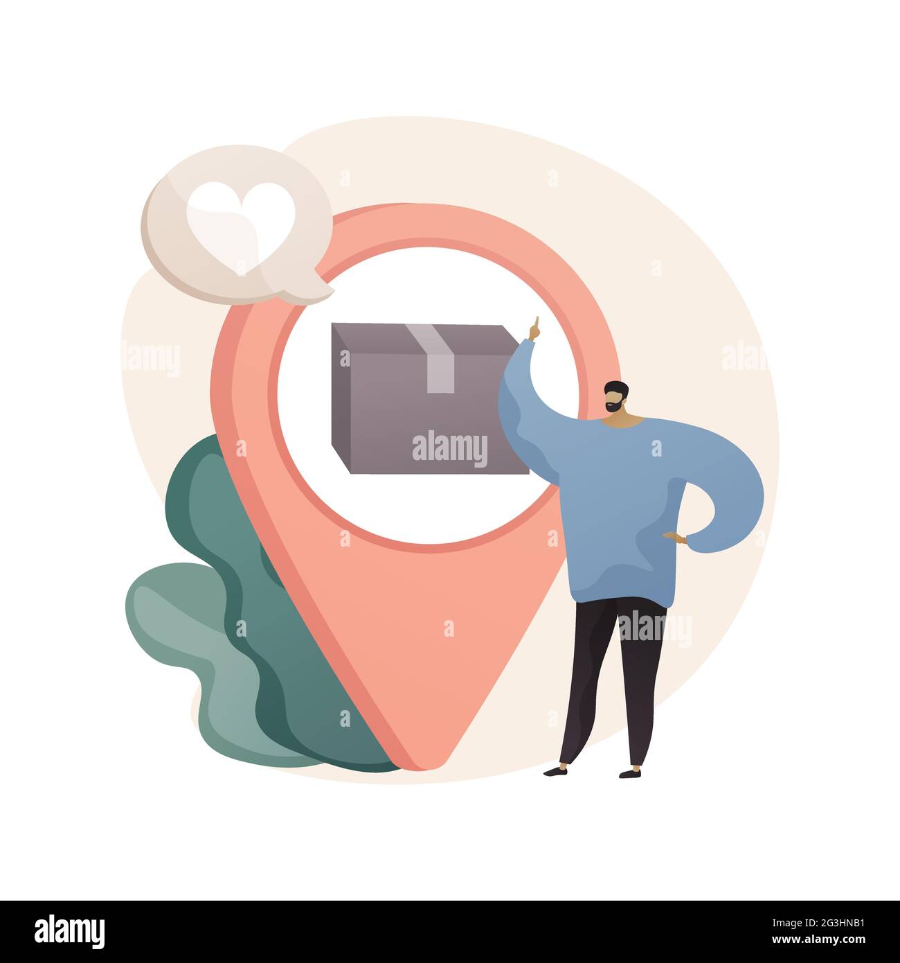 Product positioning abstract concept vector illustration Stock Vector ...