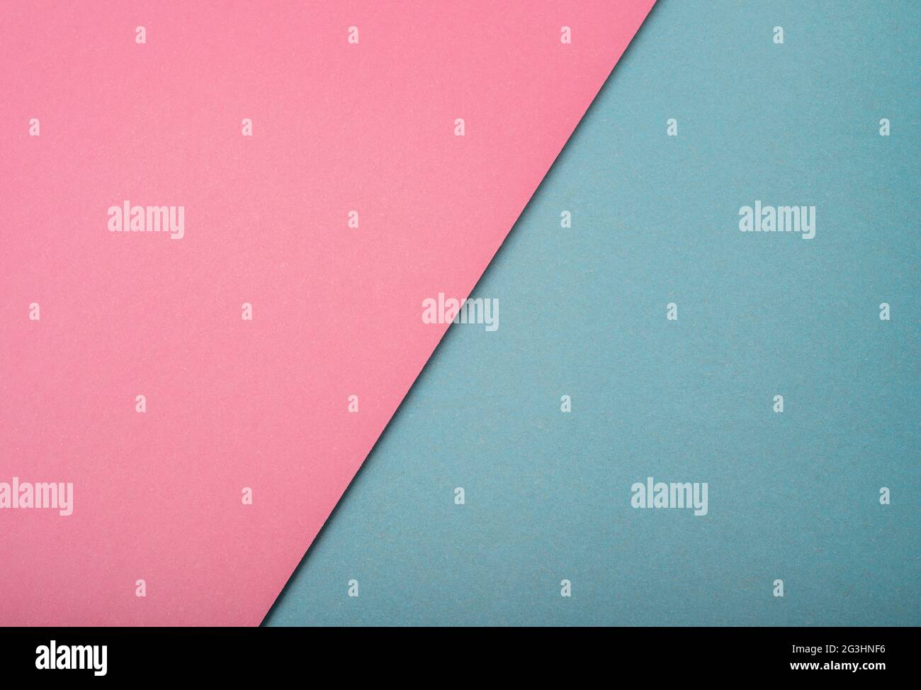 Pink and blue color cards making abstract background Stock Photo - Alamy