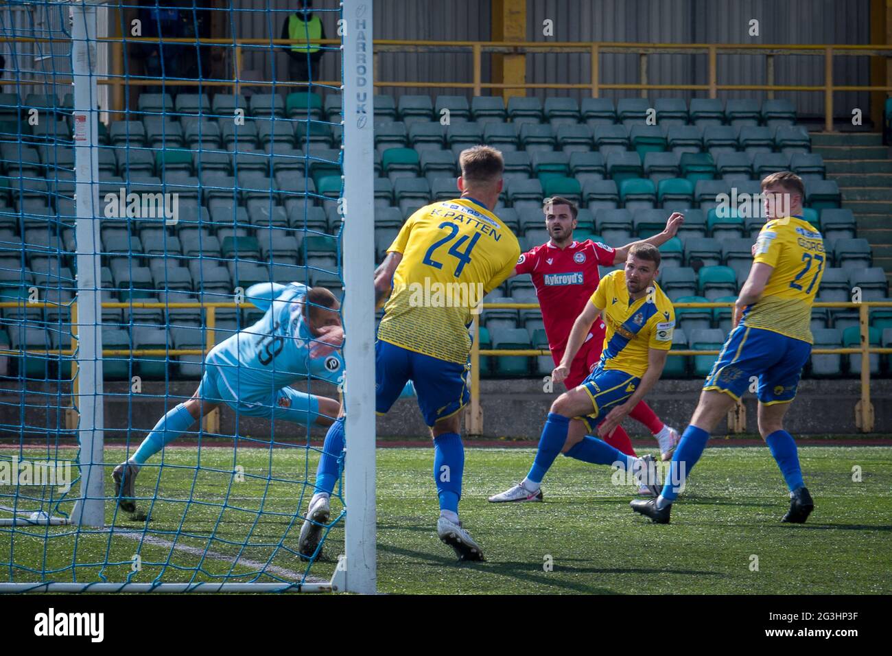 Barry, Wales 01 May 2021. JD Cymru Premier Championship Conference ...