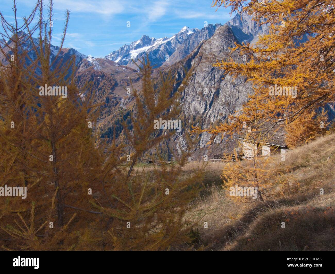 Aosta mountain hi-res stock photography and images - Alamy