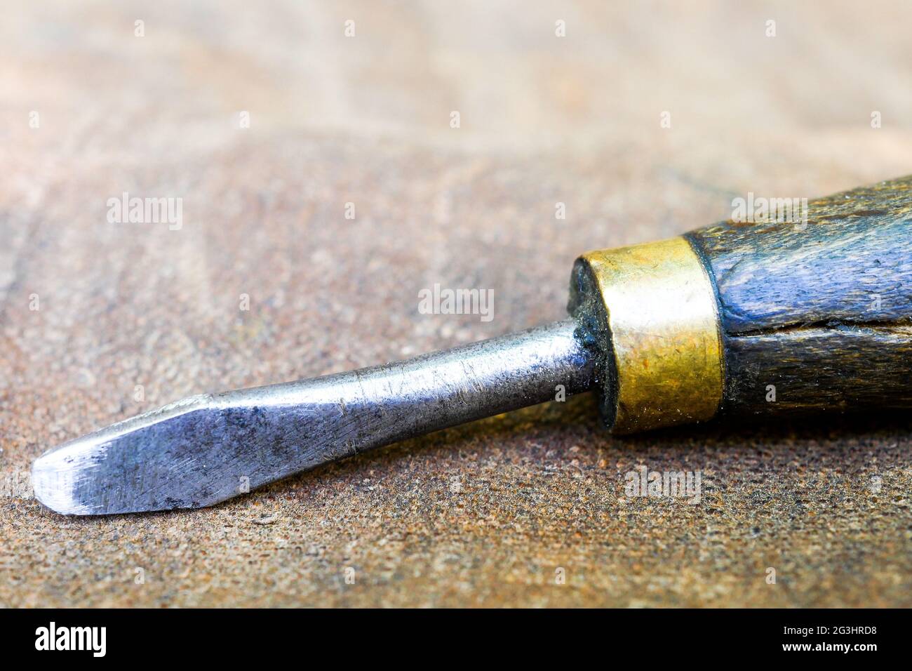 Vintage screwdriver, close-up view, France Stock Photo - Alamy