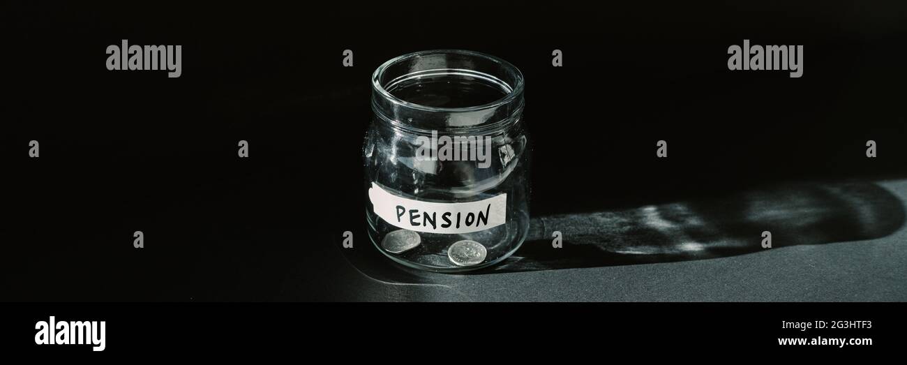 Early retirement and pension payment hi-res stock photography and ...