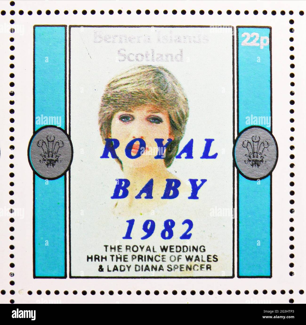 MOSCOW, RUSSIA - APRIL 15, 2021: Postage stamp printed in Cinderellas ...