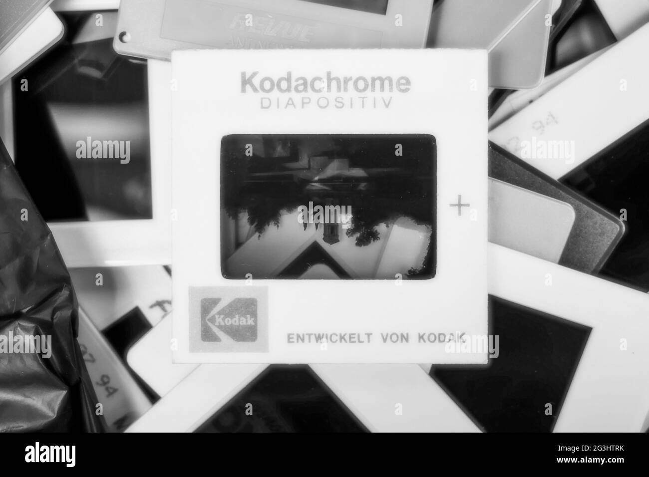 Kodachrome slides, Bron, France Stock Photo - Alamy