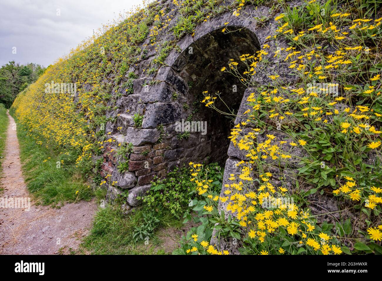 Hoffmann Kiln, Langcliffe, North Yorkshire Stock Photo - Alamy