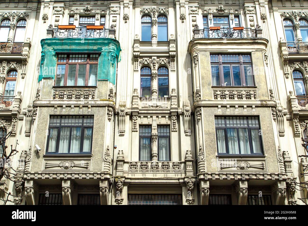 Jugendstil structure hi-res stock photography and images - Alamy