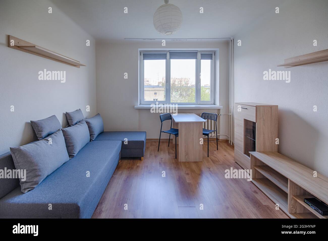 My tiny, student apartment in a small block of flats Stock Photo - Alamy