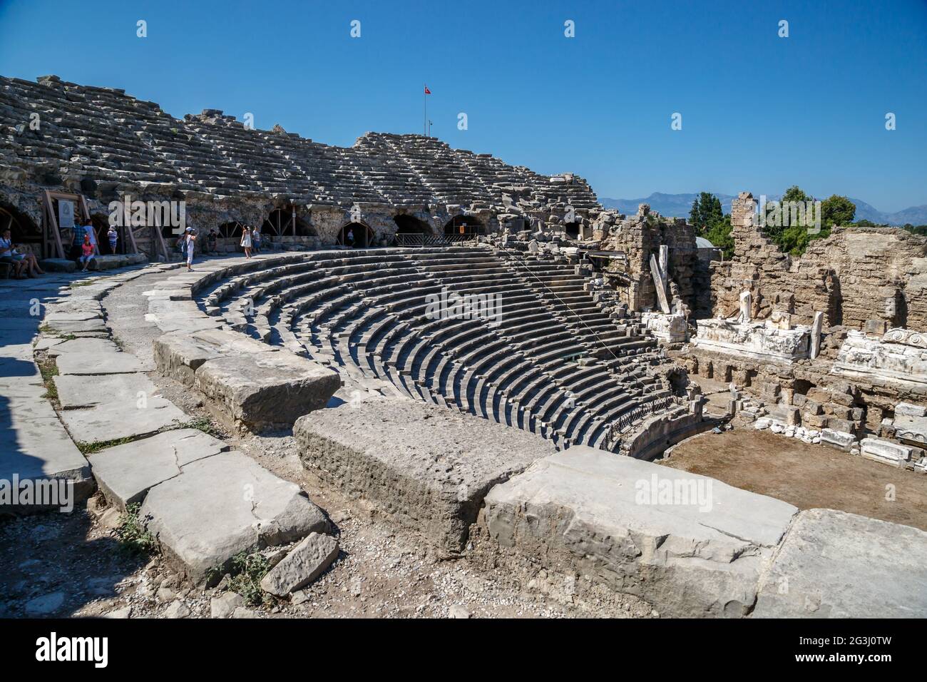 Antique amphitheater side hi-res stock photography and images - Alamy