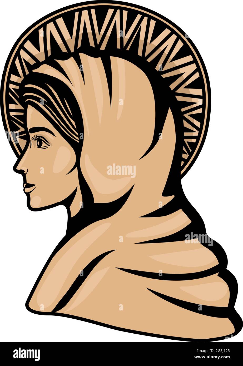 design of saint mary Stock Vector Image & Art - Alamy