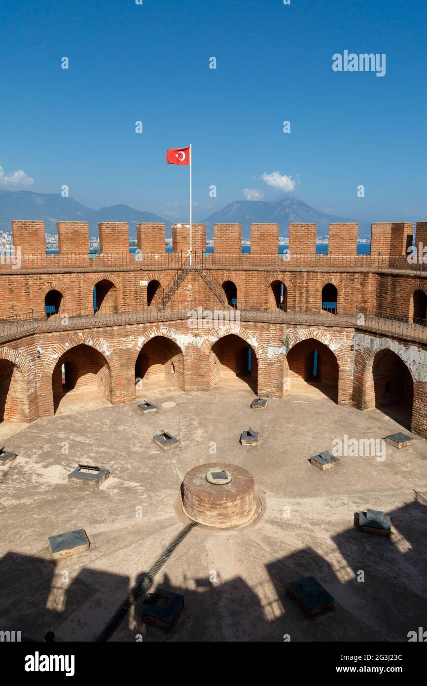 Bright red tower hi-res stock photography and images - Alamy