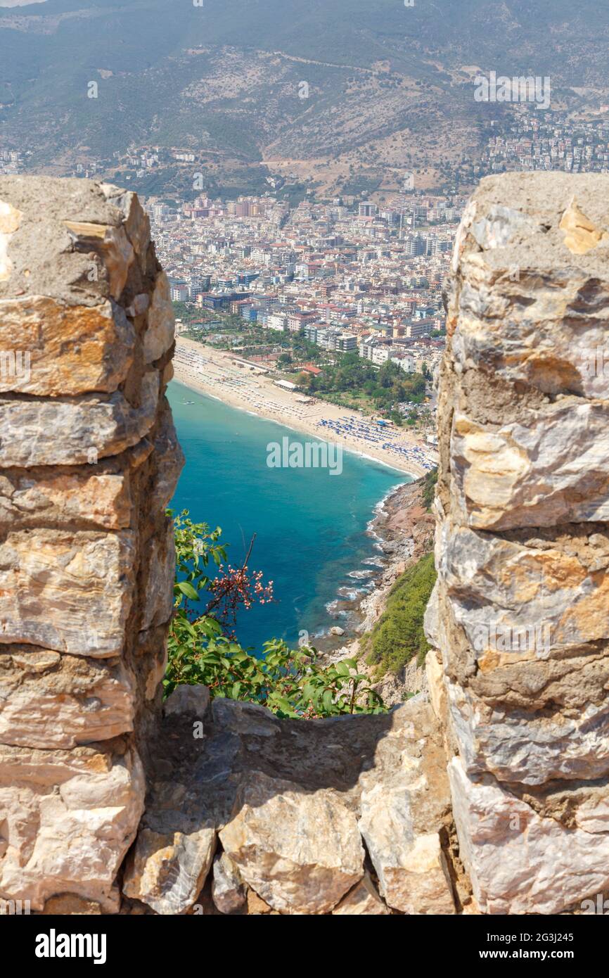 View mountain alanya castle city hi-res stock photography and images ...