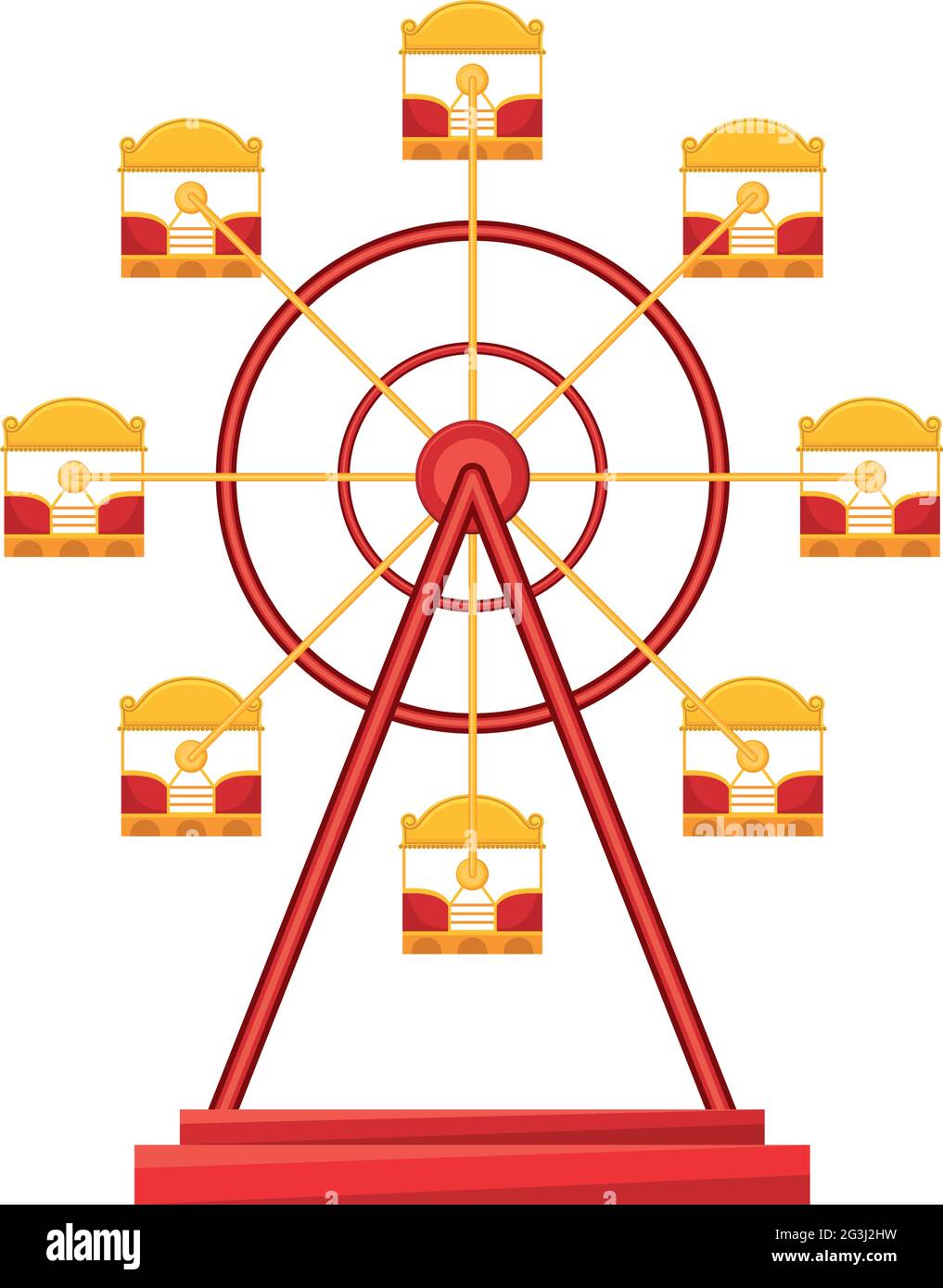 fair wheel illustration Stock Vector Image & Art - Alamy