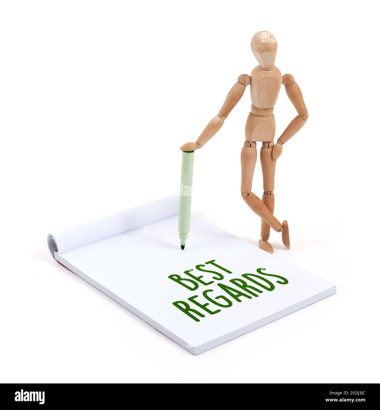 Best regards Cut Out Stock Images & Pictures - Alamy