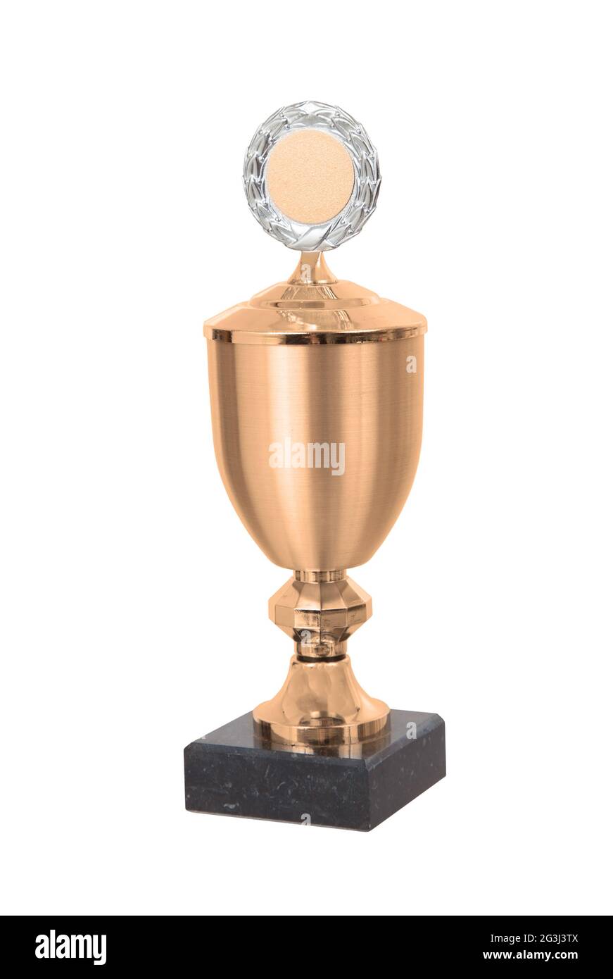 Trophy cup isolated Stock Photo - Alamy