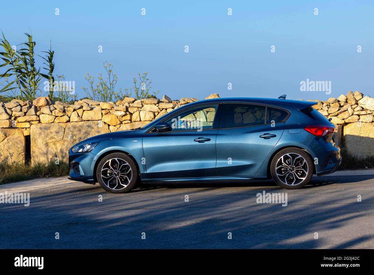2020 Ford Focus ST line Stock Photo - Alamy