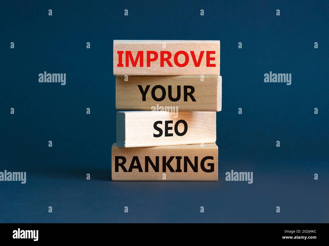 Improve SEO ranking symbol. Concept words 'Improve your SEO ranking' on ...