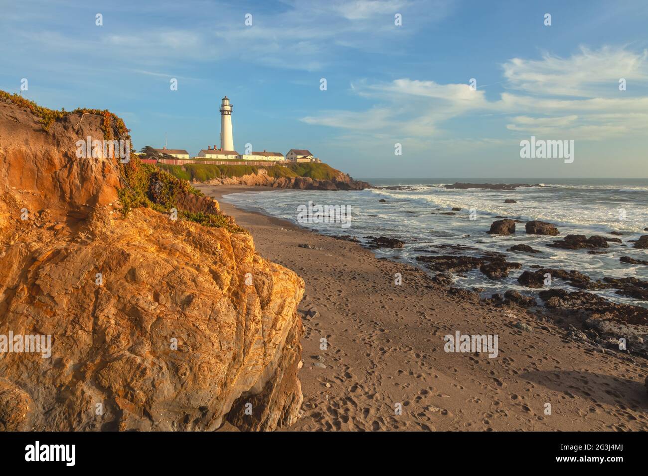 Pigeon Point Lighthouse at Pigeon Point Light Station State Historic ...