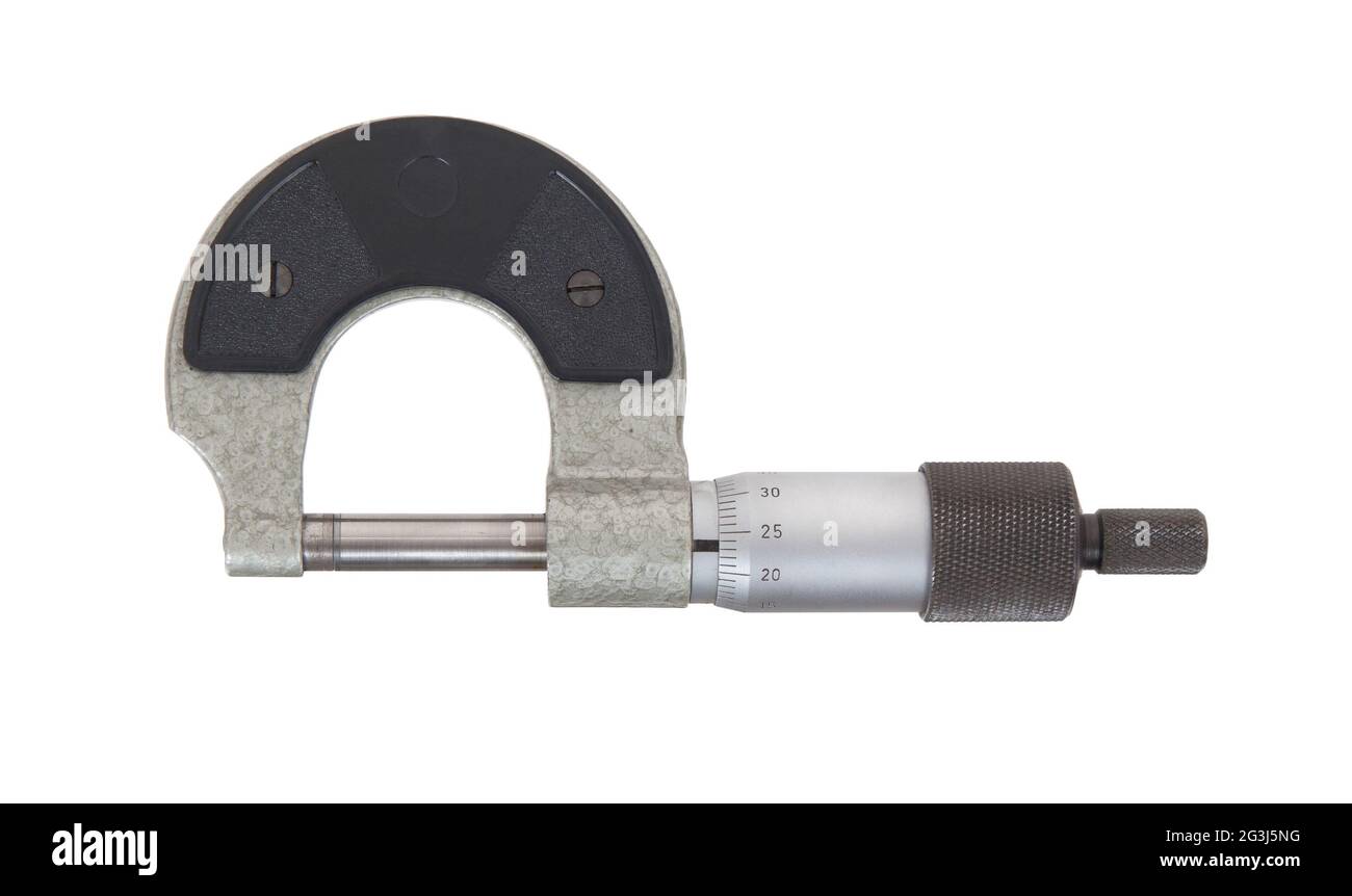 Old measuring tool isolated Stock Photo - Alamy