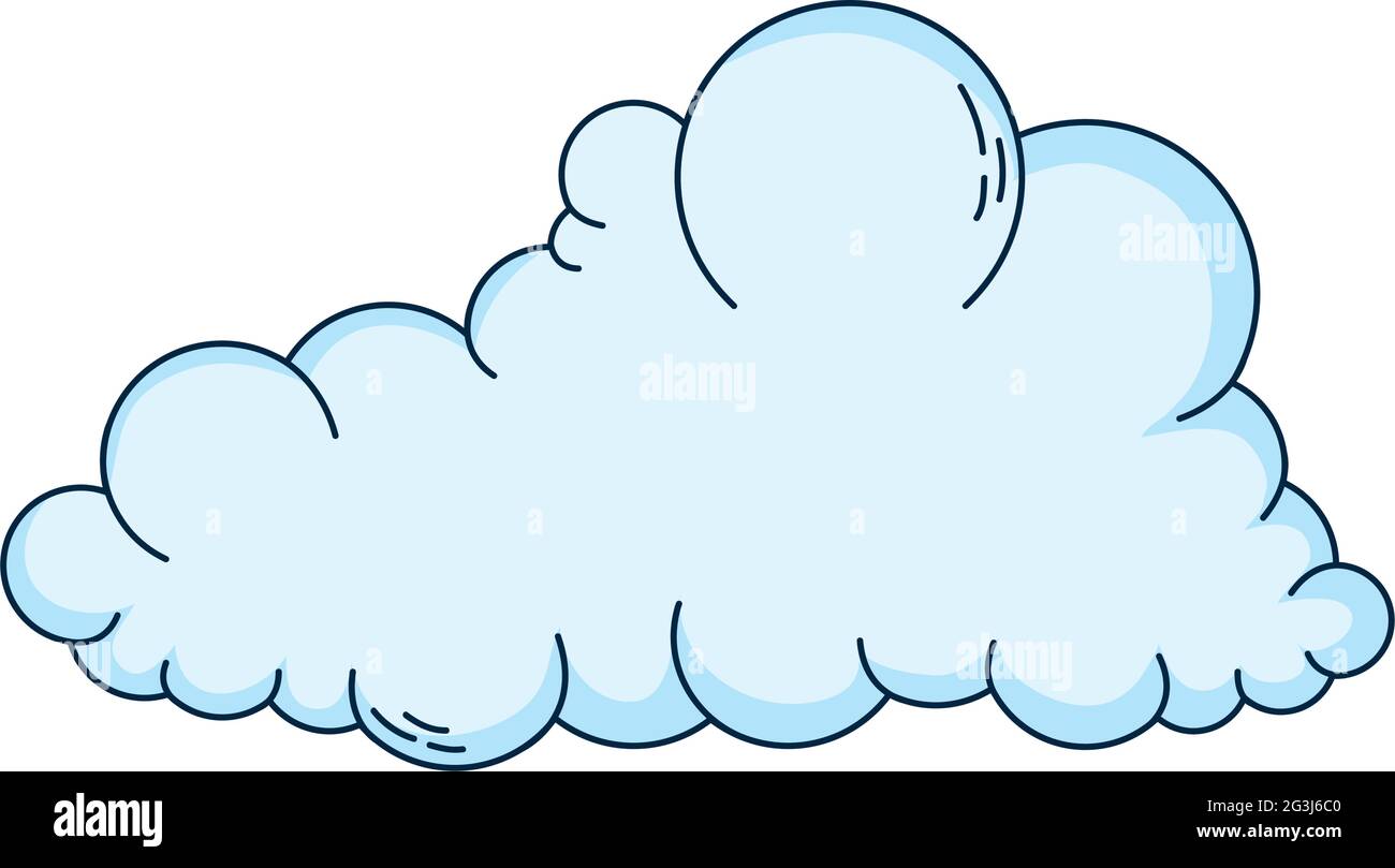 hand draw cloud on background Stock Vector Image & Art - Alamy