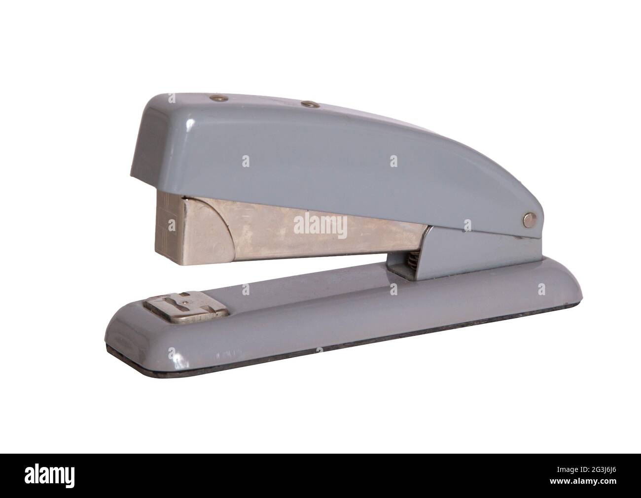 Old dirty stapler isolated Stock Photo - Alamy