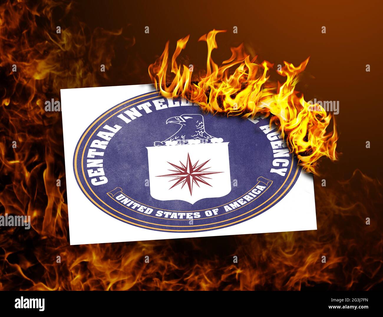 Flag of the cia hi-res stock photography and images - Alamy