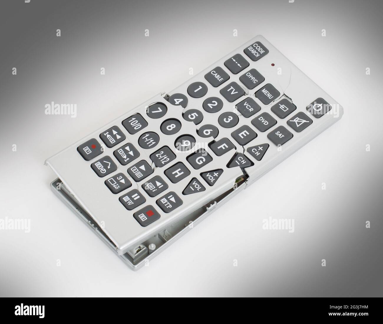 Old remote control tv hi-res stock photography and images - Alamy