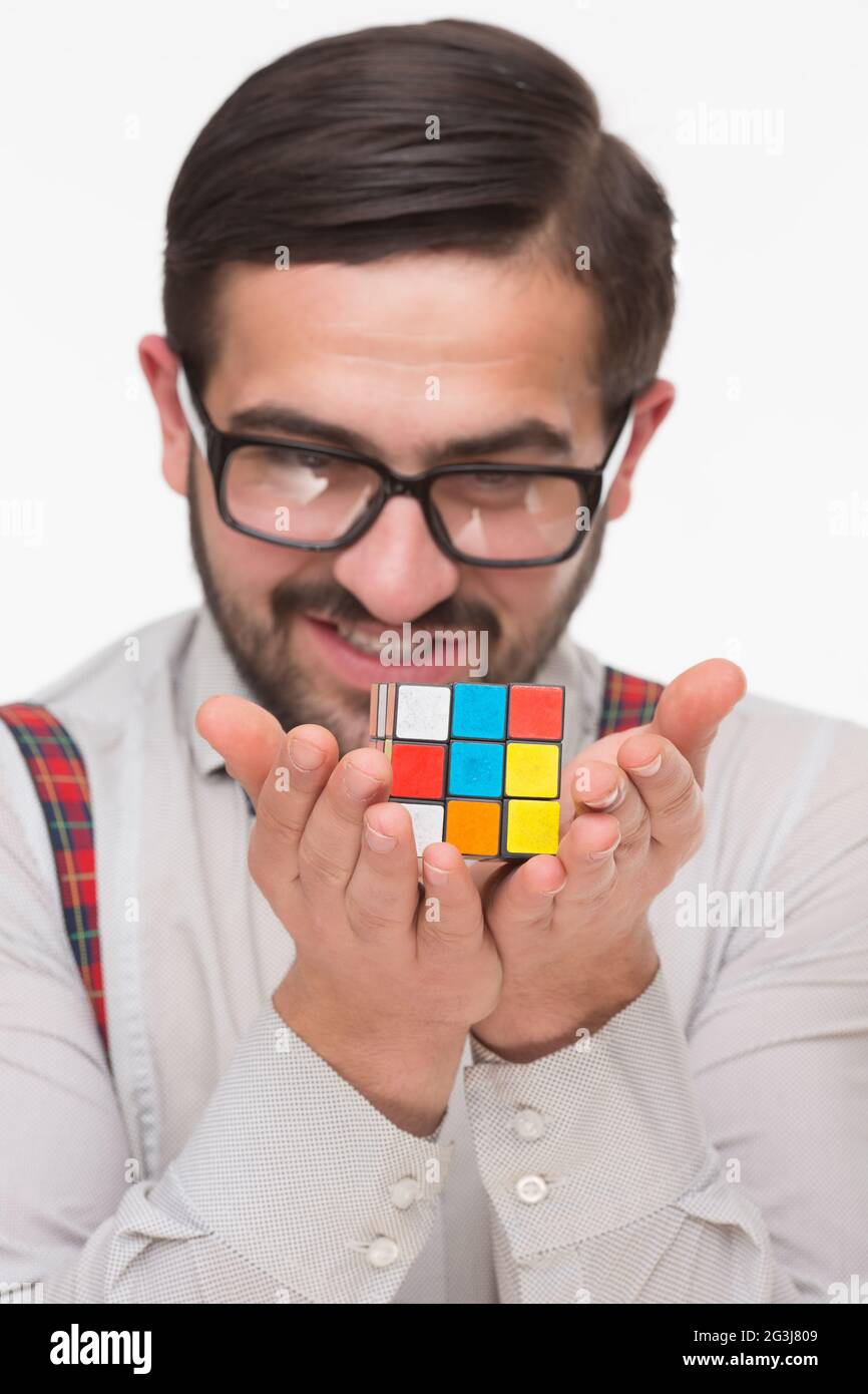 Nerd brain hi-res stock photography and images - Alamy