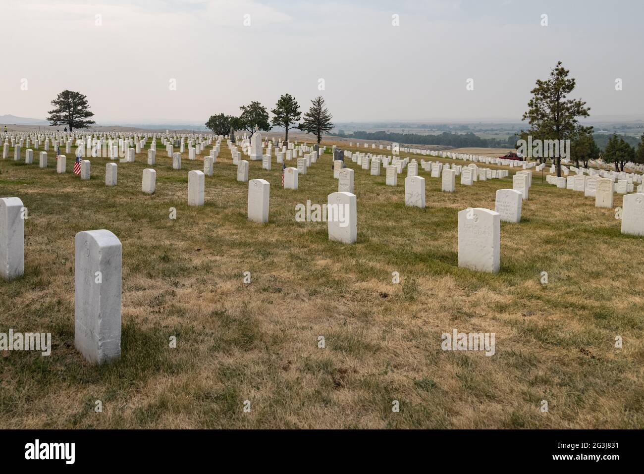 Custer National Cemetery Stock Photo - Alamy
