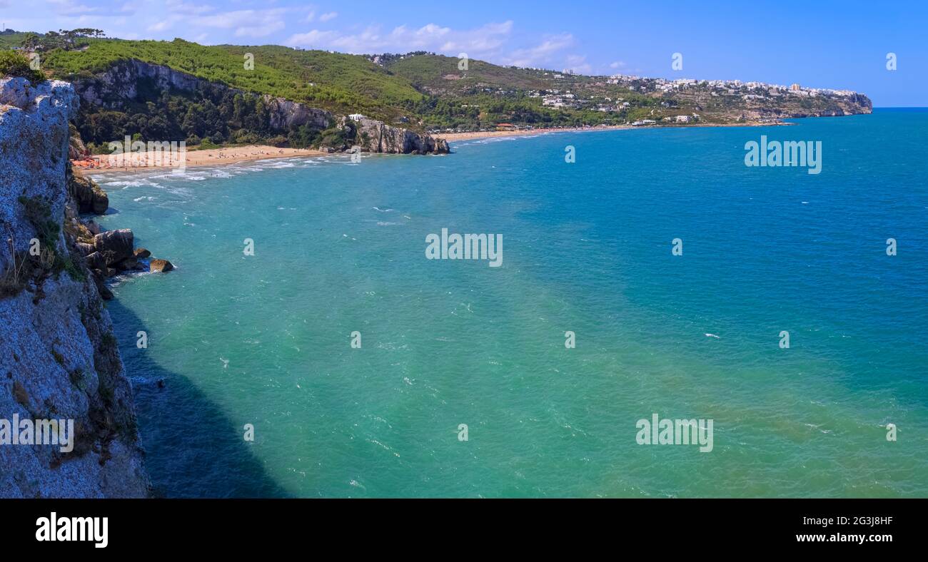 The most beautiful beaches of Apulia in Gargano: Zaina and San Nicola ...
